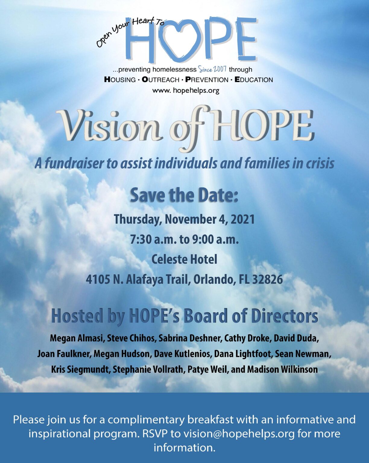 Vision of HOPE – HOPE Helps