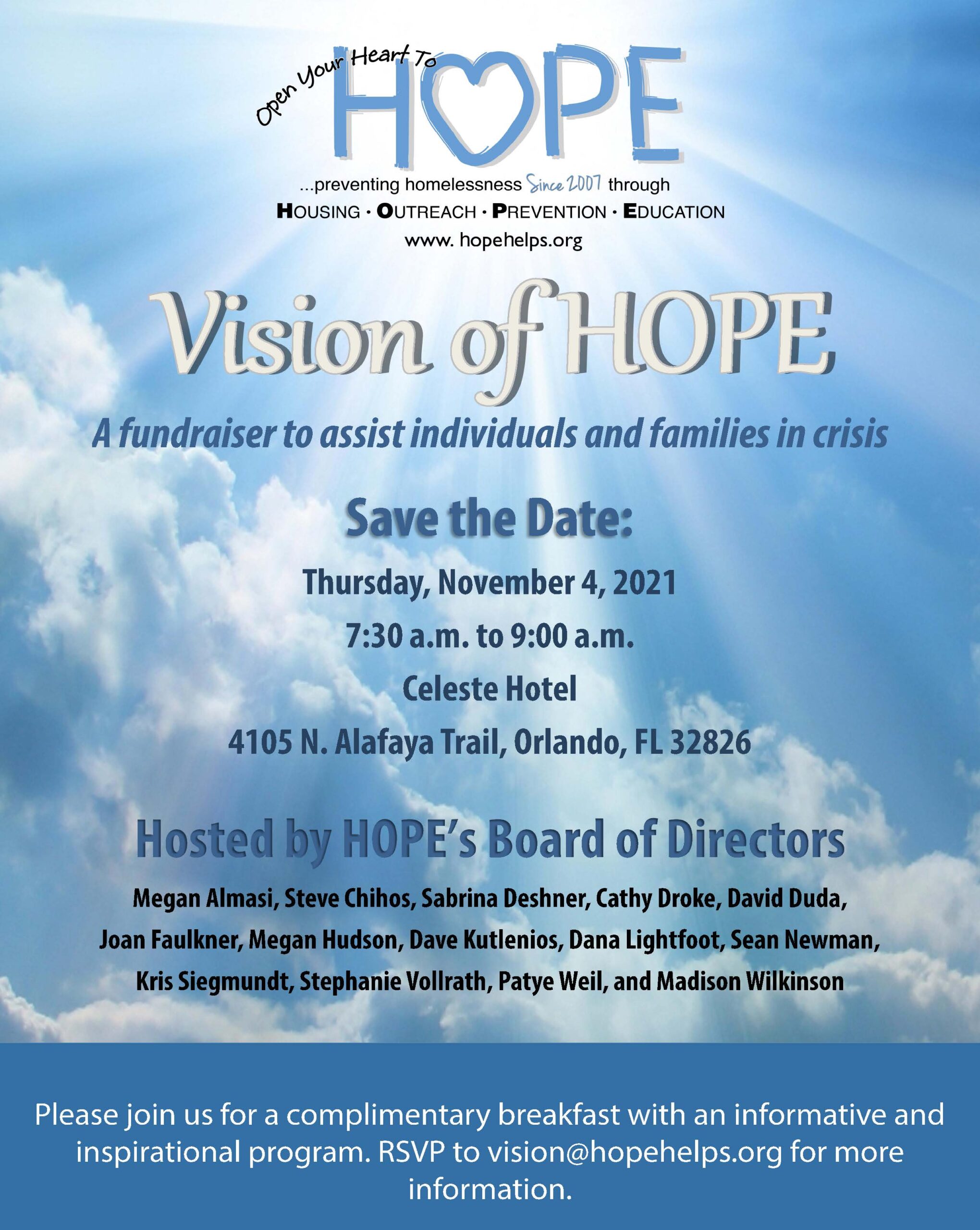 Vision of HOPE – HOPE Helps